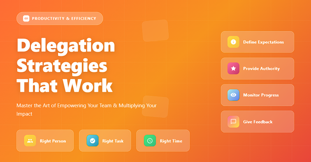 Delegation Strategies That Work - All Best Software