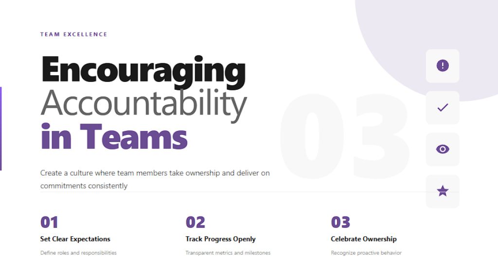 Encouraging Accountability in Teams - All Best Software