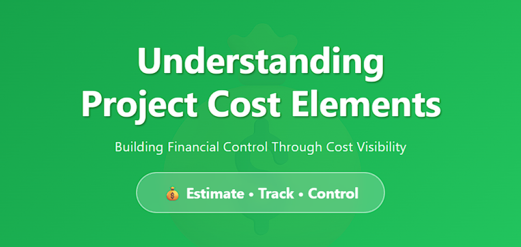 Understanding Project Cost Elements - All Best Software