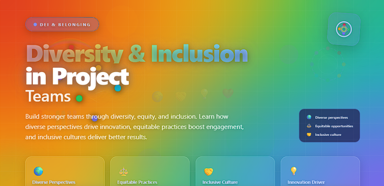 Diversity and Inclusion in Project Teams - All Best Software